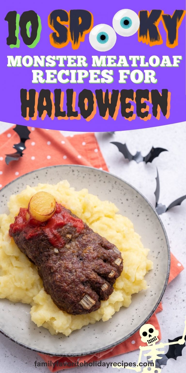 10 Spooky Monster Meatloaf Recipes for Halloween - Family Favorite ...