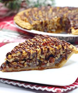 Decadent Turtle Pie for the Holidays - Family Favorite Holiday Recipes