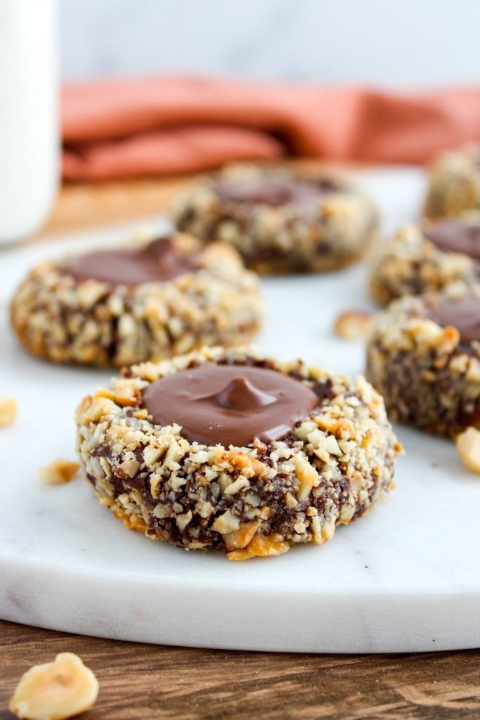 Easy Nutella Thumbprint Cookies - Family Favorite Holiday Recipes