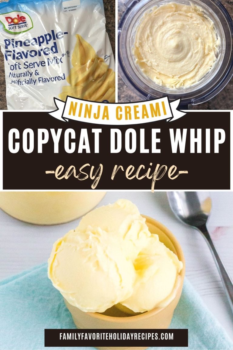 Easy Ninja Creami Dole Whip - Family Favorite Holiday Recipes
