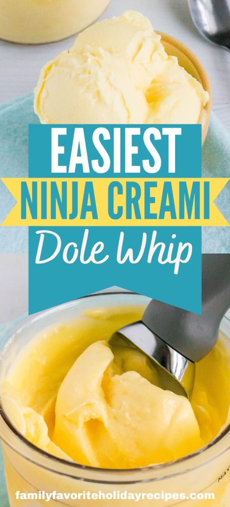 Easy Ninja Creami Dole Whip - Family Favorite Holiday Recipes