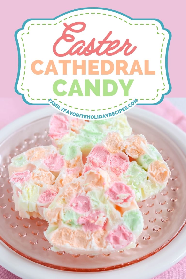Colorful Cathedral Candy - Family Favorite Holiday Recipes
