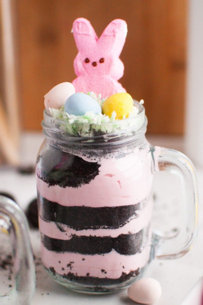 No-Bake Peeps Pudding Cups for Easter - Family Favorite Holiday Recipes